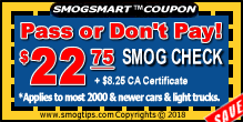 Smog Check Sacramento | Coupons & Promos from $17.95 in CA