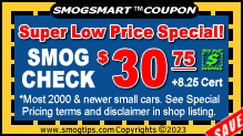 Smog Check Torrance | Get Up To 60% Off