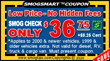 Up to 60% Off Smog Check Fremont | Free Coupons & More