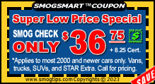Up to 60% Off Smog Check Rancho Cordova | Free Coupons & More