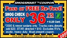 Smog Check San Mateo | Get Up To 60% Off