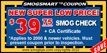 Smog Check Bakersfield | Get Up To 60% Off Smog Stations