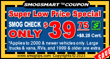 Smog Check Santa Clarita | Get Up To 60% Off Smog Stations