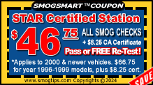 Smog Check San Francisco | Get Up To 60% Off