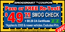 Smog Check Santa Clarita | Get Up To 60% Off Smog Stations